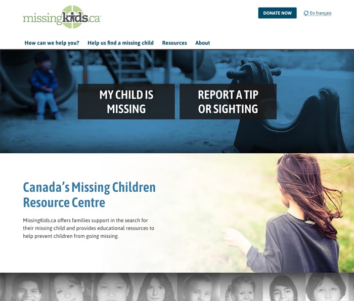 Supporting Families – MissingKids.ca